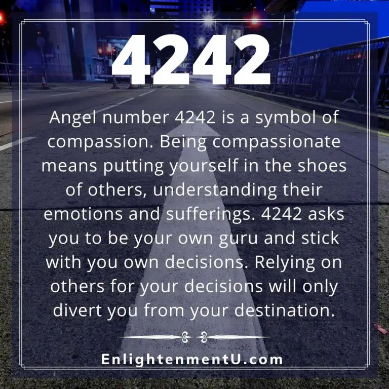 4242 Angel Number - Your Big Break Is Near You! | Seeing 4242 Meaning