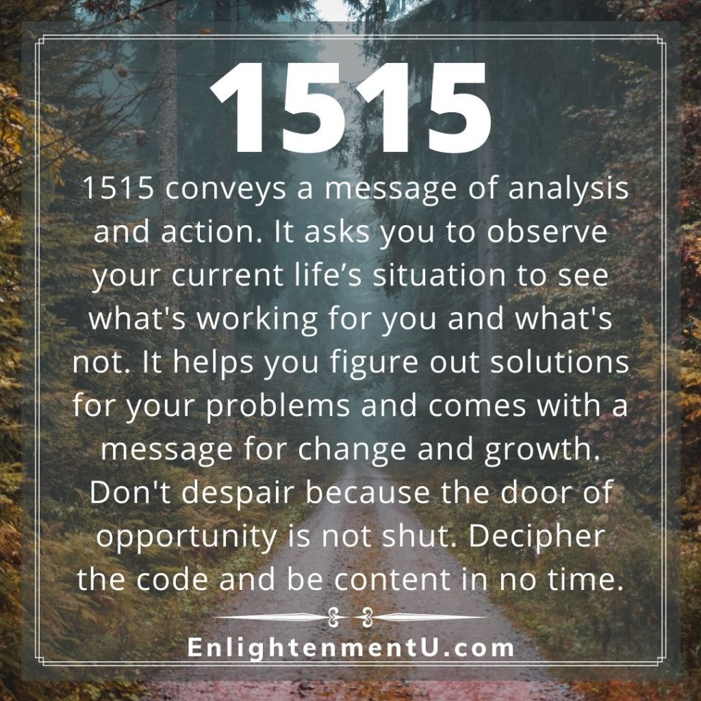 1515 Angel Number Your Ticket To Independence Seeing 1515 Meaning