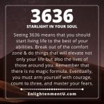 3636 Angel Number - Starlight In Your Soul | Seeing 3636 Meaning