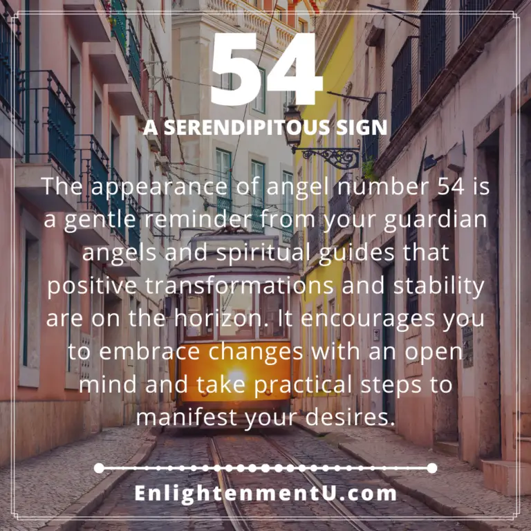 54 Angel Number – A Serendipitous Sign | Seeing 54 Meaning