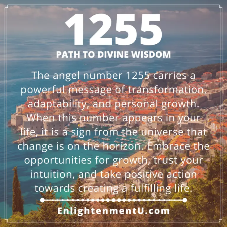 1255 Angel Number – The Path To Divine Wisdom | Seeing 1255 Meaning