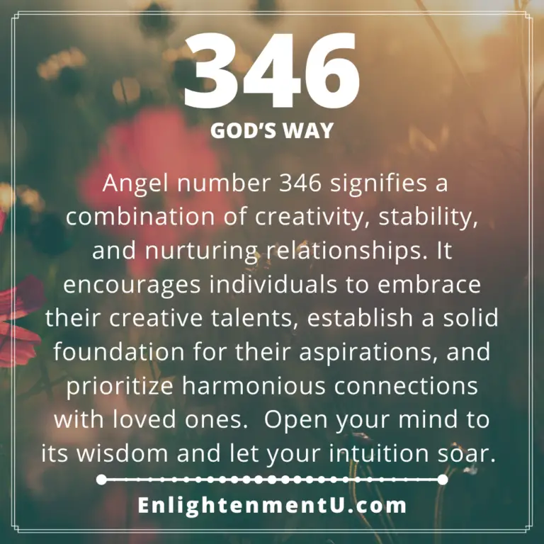 346 Angel Number – God’s Way | Seeing 346 Meaning