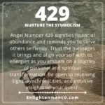 429 Angel Number – Nurture The Symbolism | Seeing 429 Meaning