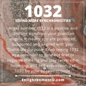 1032 Angel Number – Seeing More Synchronicities | Seeing 1032 Meaning
