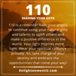 Seeing 110 Angel Number And Its Meaning & Symbolism - Unleashing Miracles