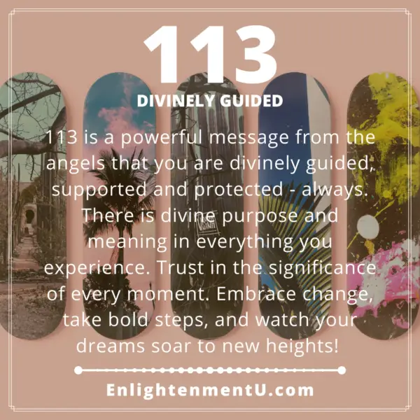 Seeing 113 Angel Number Meaning - Roadmap To Joy | Seeing 113 Meaning