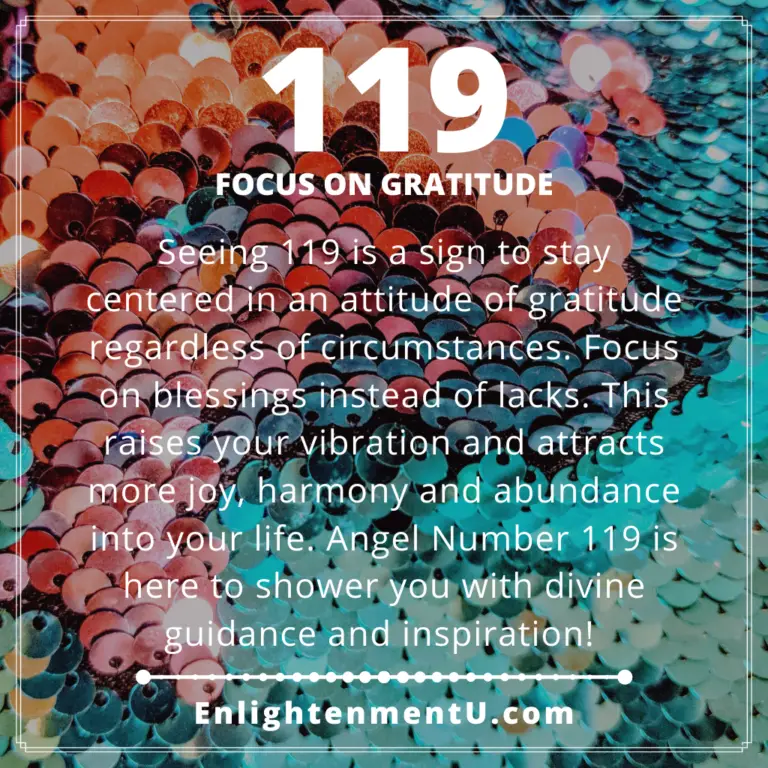 Seeing 119 Angel Number Meaning - Amazing Things Are Manifesting ...