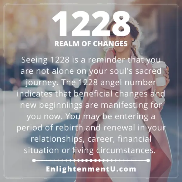 1228 Angel Number – Realm Of Changes | Seeing 1228 Meaning