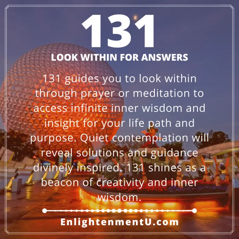 Seeing 131 Angel Number Meaning - Crack The Cosmic Code | Seeing 131 ...