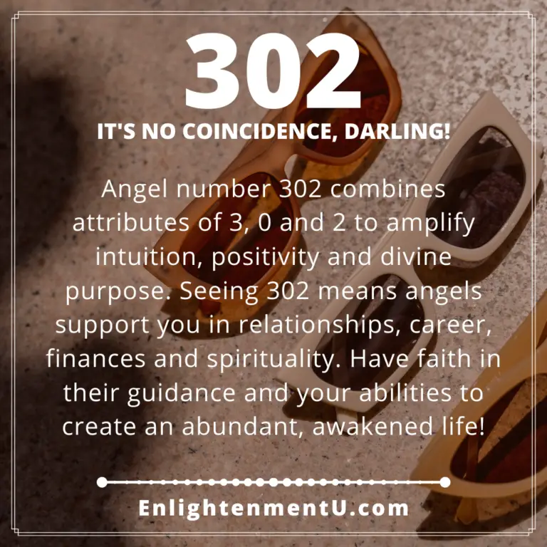 302 Angel Number – It's No Coincidence, Darling | Seeing 302 Meaning