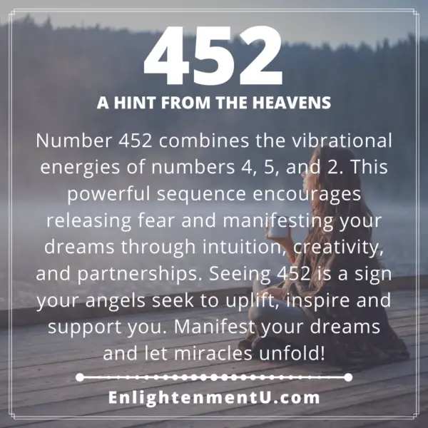 452 Angel Number – A Hint From The Heavens | Seeing 452 Meaning