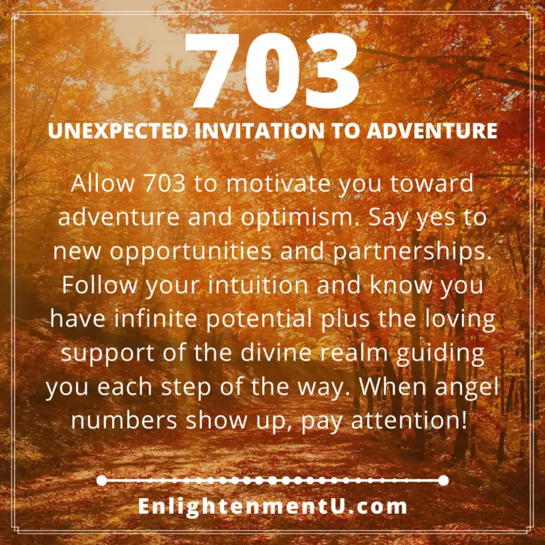 703 Angel Number – An Unexpected Invitation To Adventure | Seeing 703 ...