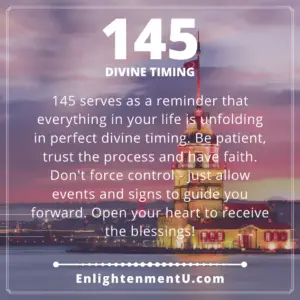 Seeing 145 Angel Number Meaning - Unraveling The True Meaning A Divine ...