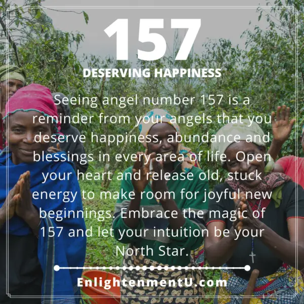 Seeing 157 Angel Number Meaning – Positive Insight From Your Guardian ...