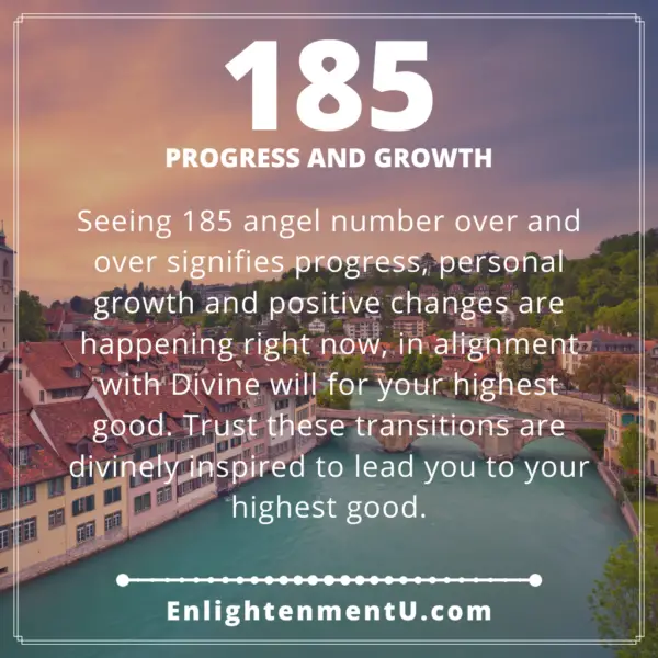 Seeing 185 Angel Number Meaning – A Sign Of Positive Change | Seeing ...