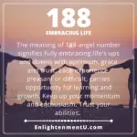 Seeing 188 Angel Number Meaning – A Divine Message Of Positivity ...