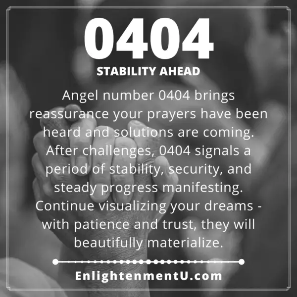 Seeing 0404 Angel Number - Meaning In Love, Life, Money & More
