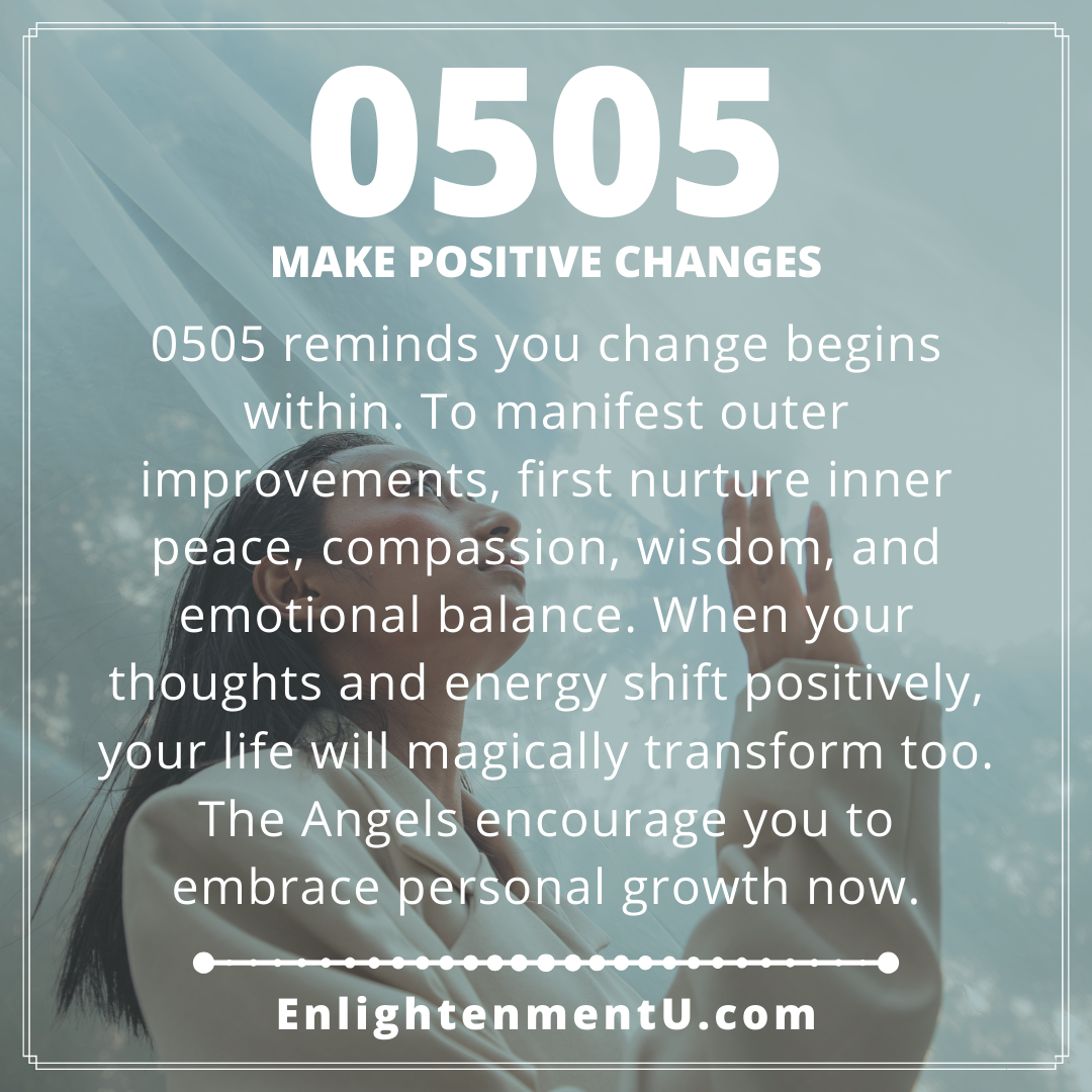 Seeing 0505 Angel Number - Meaning In Love, Life, Money & More