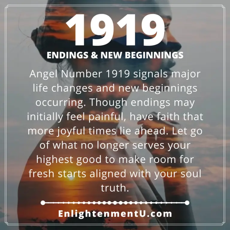 Seeing 1919 Angel Number - Meaning In Love, Life, Money & More