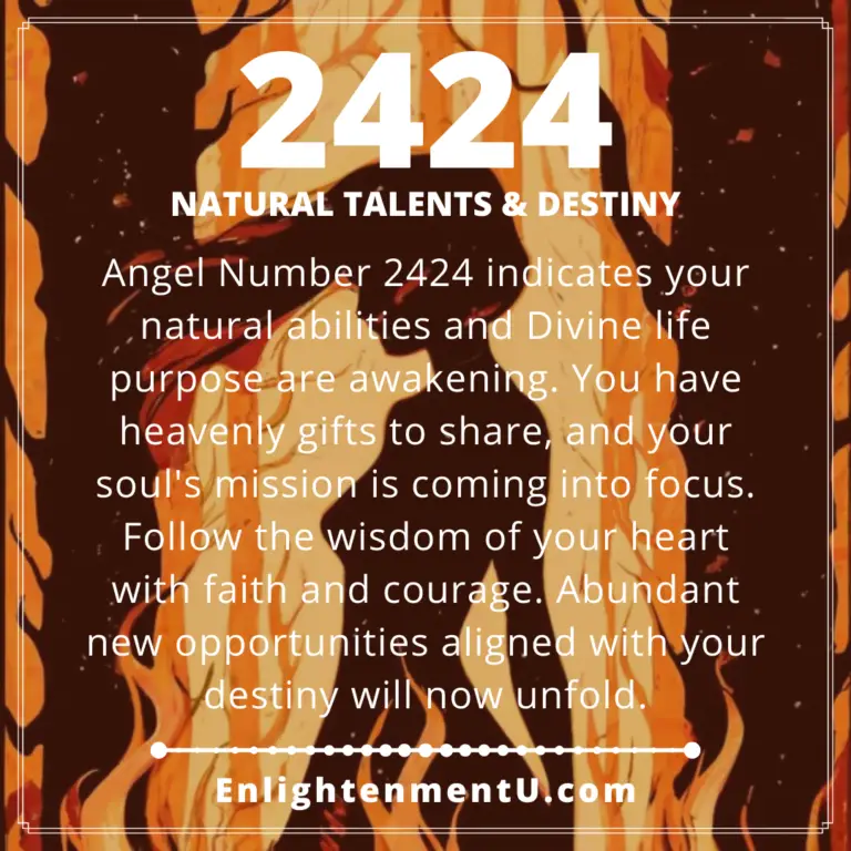 Seeing 2424 Angel Number - Meaning In Love, Life, Money & More