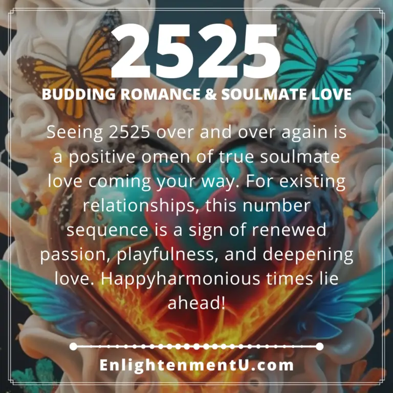 Seeing 2525 Angel Number - Meaning In Love, Life, Money & More