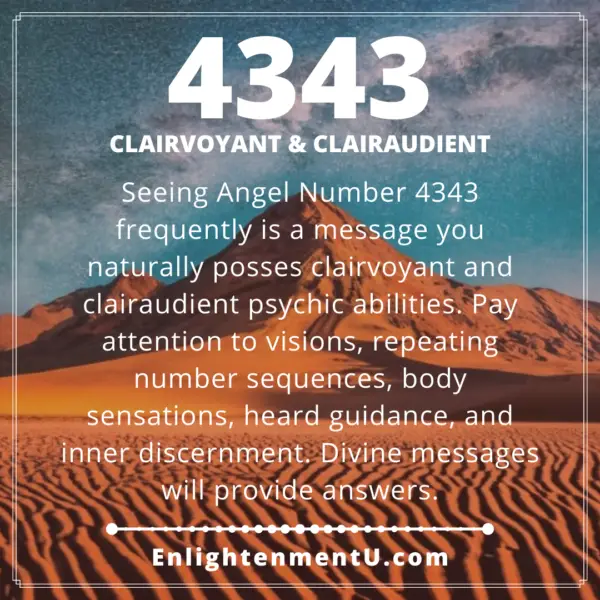Seeing 4343 Angel Number - Meaning In Love, Life, Money & More