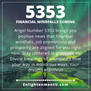 Seeing 5353 Angel Number - Meaning In Love, Life, Money & More