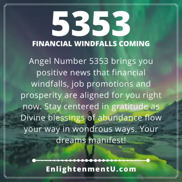 Seeing 5353 Angel Number - Meaning In Love, Life, Money & More