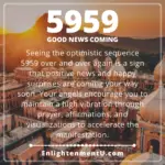 Seeing 5959 Angel Number - Meaning In Love, Life, Money & More